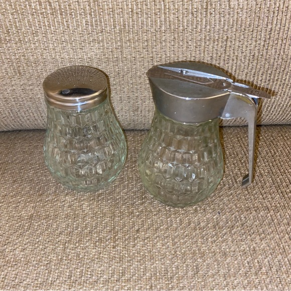 Grace | Dining | Vintage Grace Glass Sugar Syrup Creamer Dispenser ...